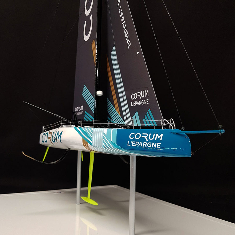 Maquette IMOCA 60 - Made in France - Maritime Design