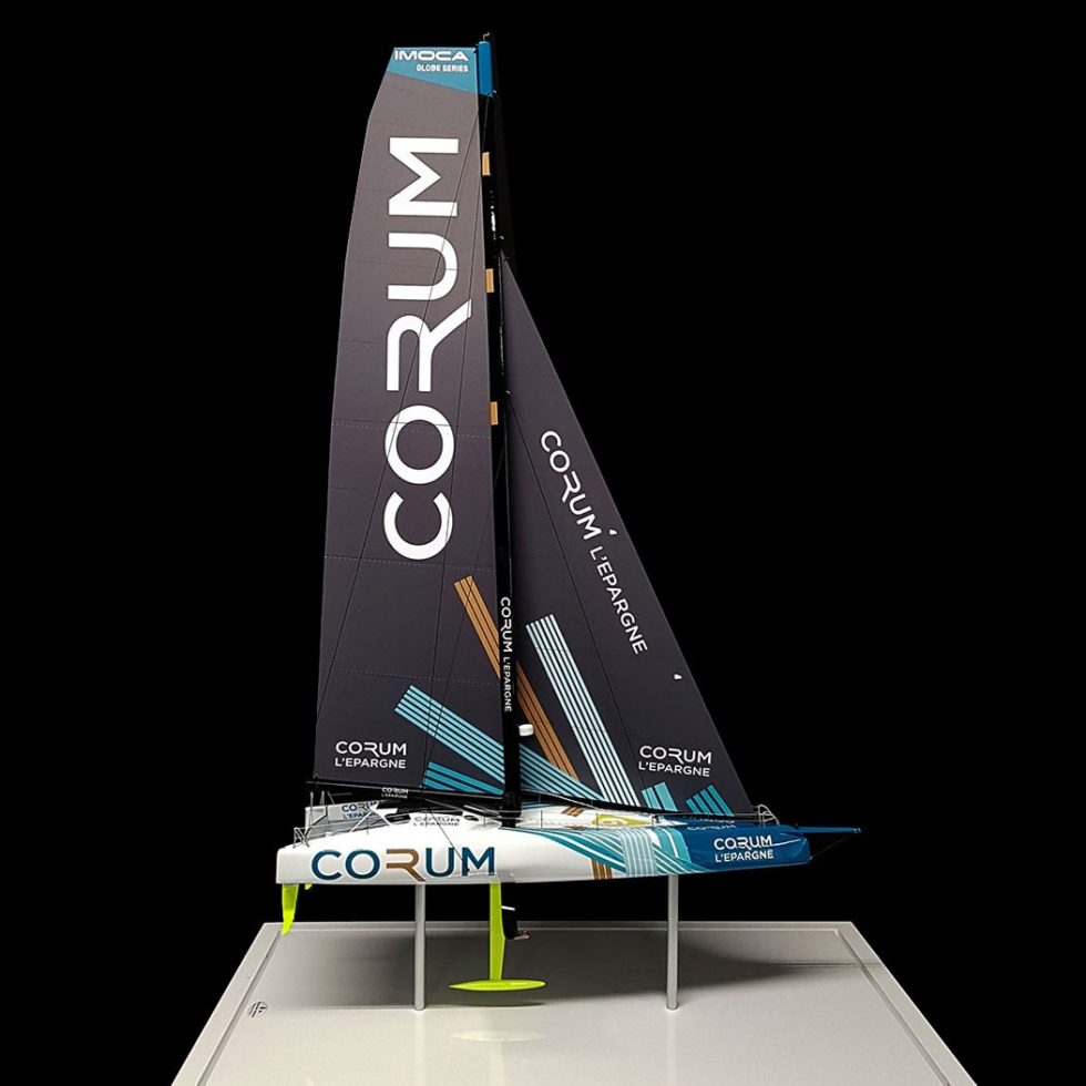 Maquette IMOCA 60 - Made in France - Maritime Design