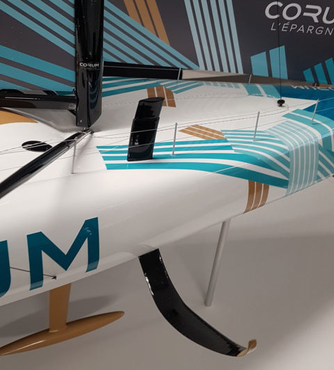 Maquette IMOCA 60 - Made in France - Maritime Design